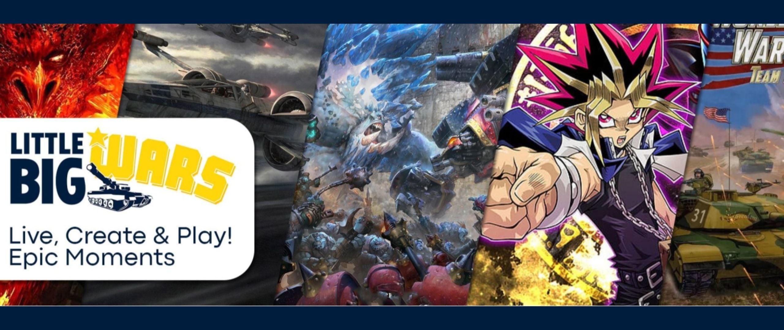 Little Big Wars!, Live, Create, and Play Epic Moments