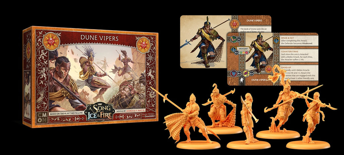 A Song of Ice and Fire Miniatures Game: Dune Vipers CMN SIF705