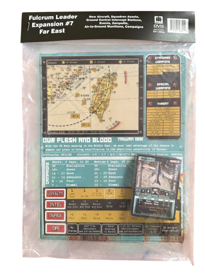 Dan Verssen Games Fulcrum Leader Expansion #7: Far East – Little Big Wars
