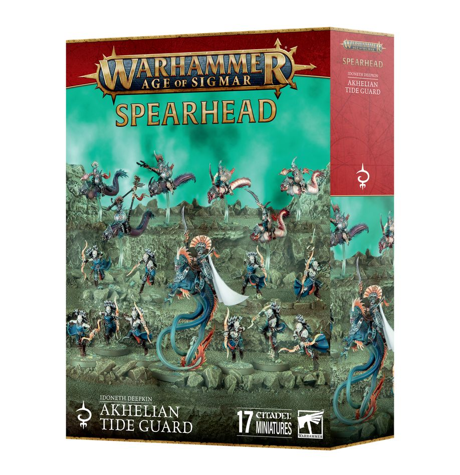 Warhammer Age of Sigmar: Spearhead: Idoneth Deepkin: Akhelian Tide Gua ...
