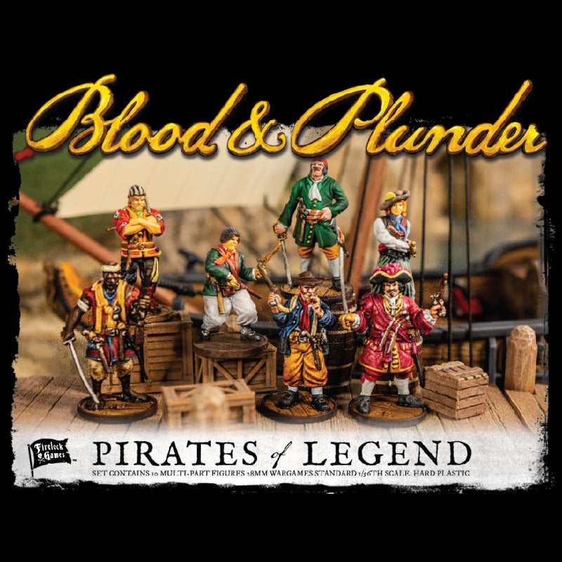 Firelock Games Blood and Plunder: Pirates of Legend Captains Box FLK 0