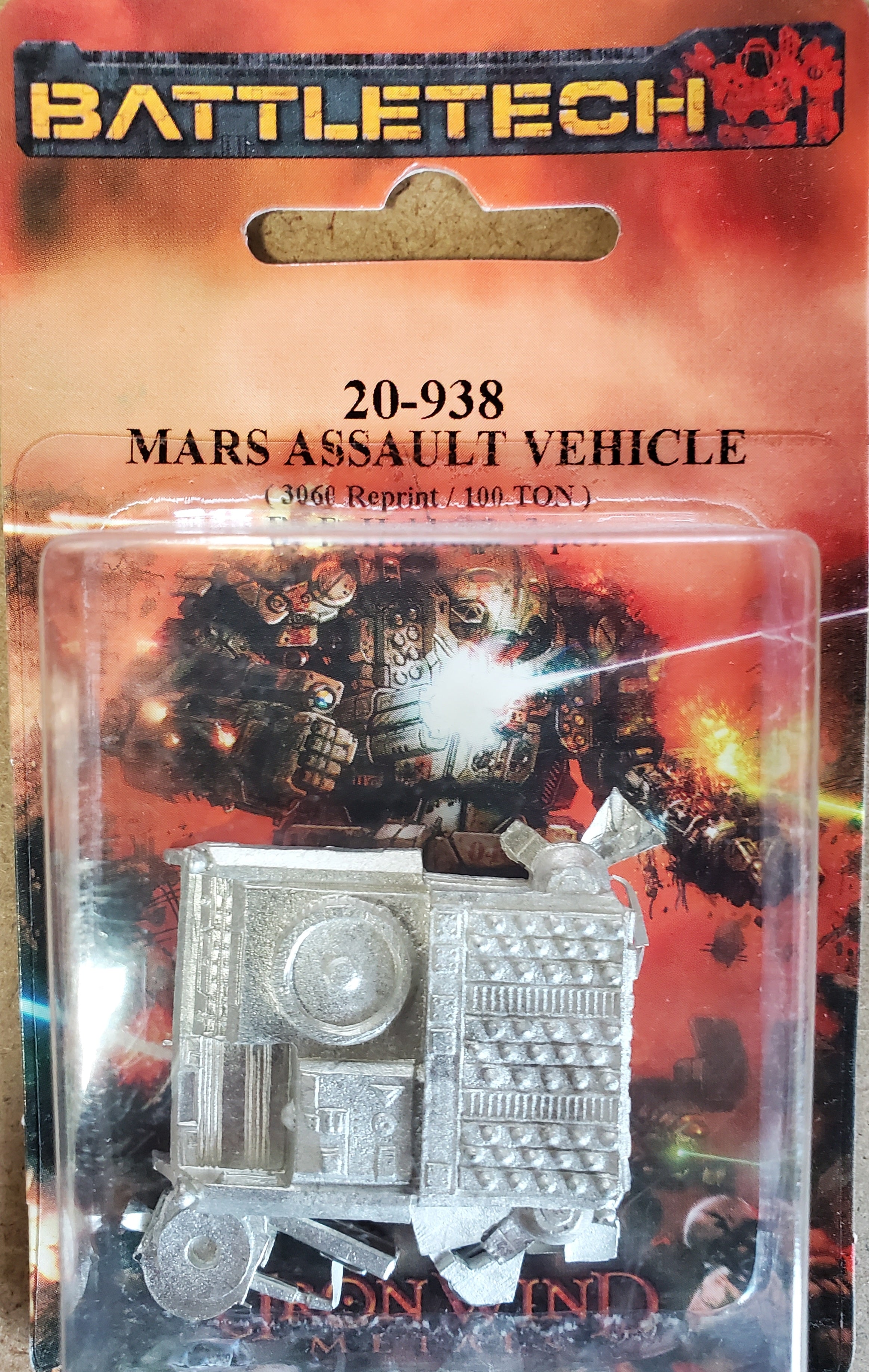 Buy Battletech Miniatures - Mars Assault Vehicle (Standard) - 20-938 by ...
