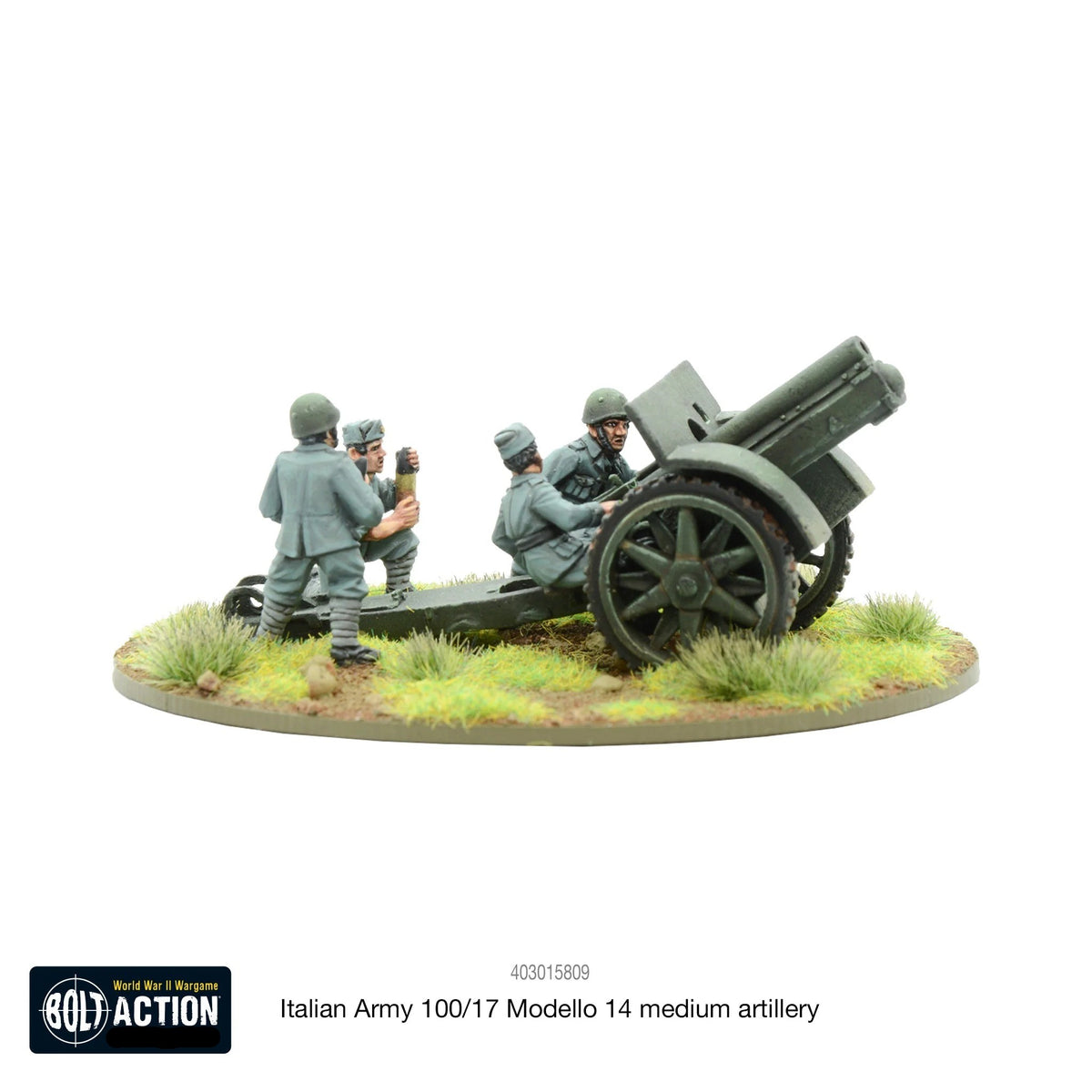 Buy Warlord Games Bolt Action Italian Army 100/17 Modello 14 Medium ...