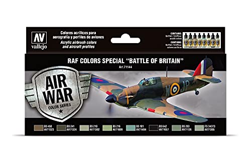 Buy Vallejo RAF Colors Special Battle of Britain 'Air War Color Series ...