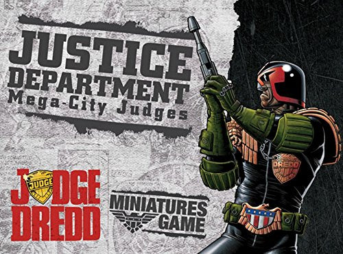Judge Dredd Justice Department Mega City Judges