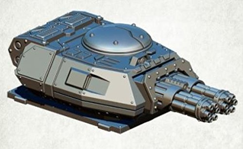 Kromlech Legionary Assault Tank Turret - Twin Minigun